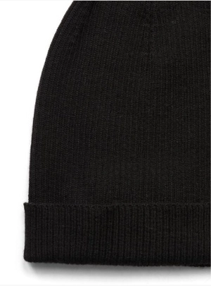Rick Owens Ribbed Knit Hat