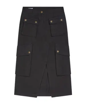 Dries Van Noten Overdyed Cargo Skirt