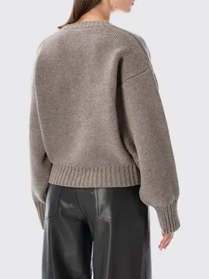 RÓHE Sculptural V-neck Knitted Sweater