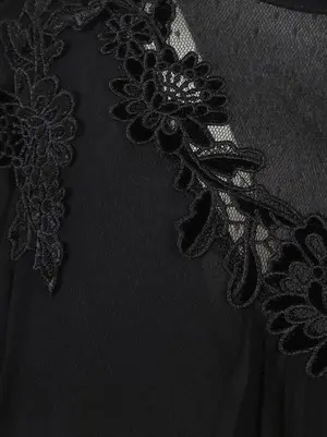 TWINSET Floral Embroidered Blouse