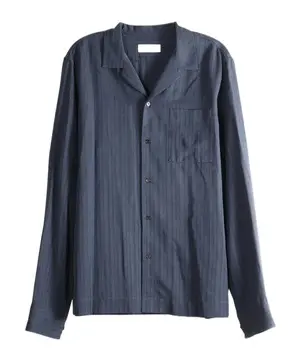Dries Van Noten Long-sleeved Shirt - Blue