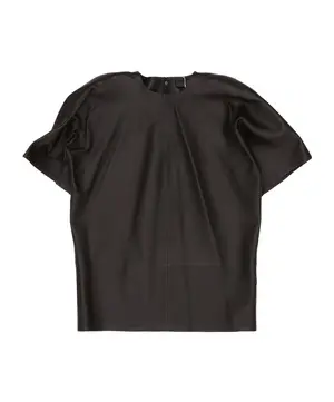 TOTEME Short-sleeved Top - Black