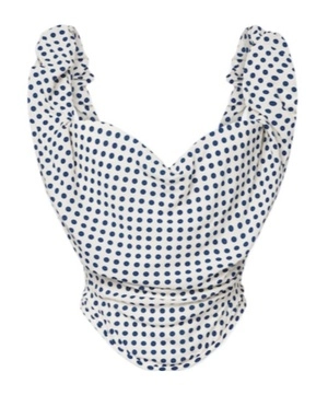 VIVIENNE WESTWOOD Sunday Polka-dot Bustier Top - No