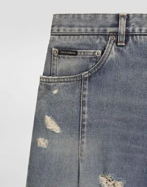 Dolce & Gabbana Belt Loop Jeans