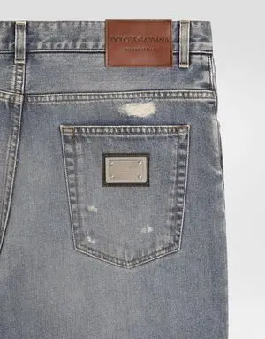 Dolce & Gabbana Belt Loop Jeans