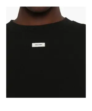 ENTIRE STUDIOS Logo-patch T-shirt