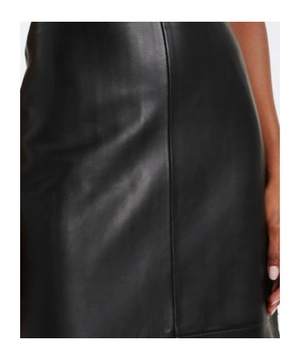 RÓHE Leather Pencil Skirt