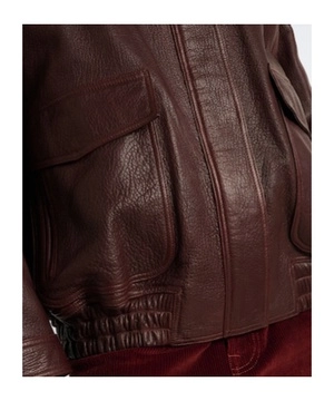 RÓHE Leather Blouson Jacket