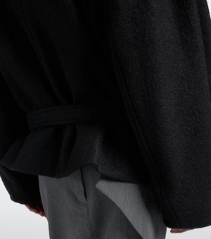 LEMAIRE Double-breasted Alpaca And Wool Coat - No