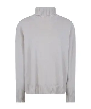 Soeur William Oversized Turtleneck Knitted Sweater - No