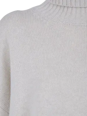 Soeur William Oversized Turtleneck Knitted Sweater