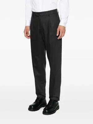 Eleventy Pleated Wool Trousers