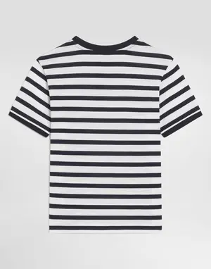 Dolce & Gabbana Stripped Jersey Serafino