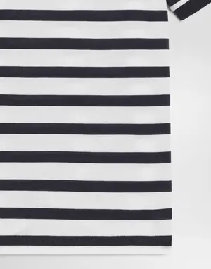 Dolce & Gabbana Stripped Jersey Serafino