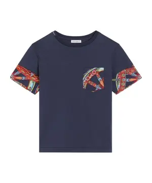 Dolce & Gabbana Carretto-print Jersey T-shirt