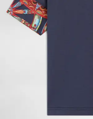Dolce & Gabbana Carretto-print Jersey T-shirt