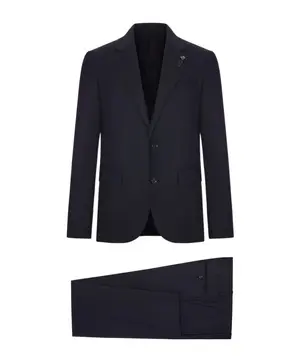 LARDINI Long-sleeved Blazer And Trousers Set