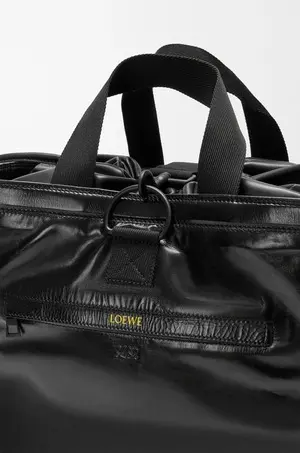Loewe Squad Backpack In Paper Calf