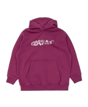 Off-white Fleece Sweatshirts Hoodies For Women