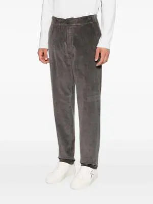 Eleventy Corduroy Pleated Trousers