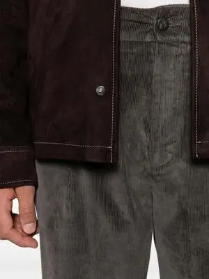 Eleventy Corduroy Pleated Trousers