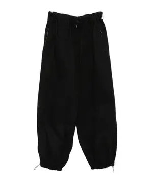 ENTIRE STUDIOS Elasticated-cuff Trousers - Black