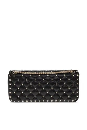 Valentino Garavani Rockstud Spike Medium Shoulder Bag In Kidskin