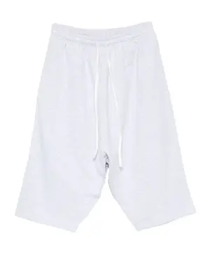 ENTIRE STUDIOS Drawstring Waist Shorts - Grey