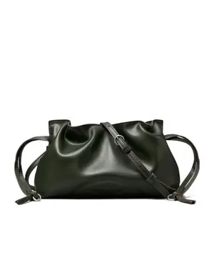 TORY BURCH ELLA RECYCLED DRAWSTRING POUCH
