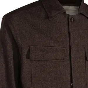 Eleventy Flap-pocket Shirt Jacket