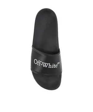 Off-White Logo-print Slides