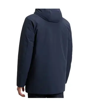 Woolrich Hooded Logo Patch Down Jacket