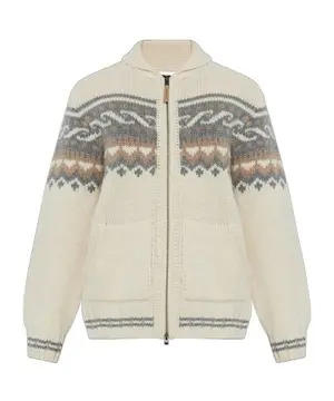 Woolrich Jacquard Cardigan - Multi-color