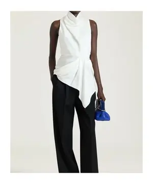 Givenchy Draped Sleeveless Top - No