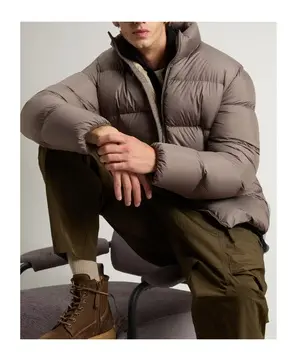 Woolrich Oversized Puffer Down Jacket - Brown
