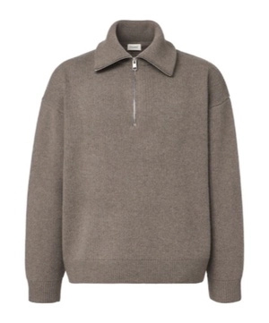 FRAME Zip-up Knit Sweater