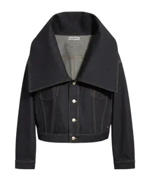 Balenciaga Long-sleeve Denim Jacket - Blue