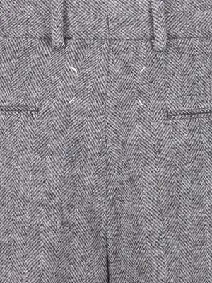 MAISON MARGIELA Herringbone Tailored Trousers