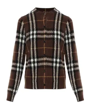 Burberry Clara Checked Cardigan - No