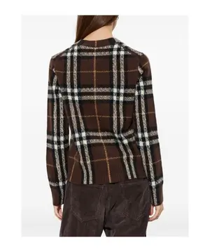 Burberry Clara Checked Cardigan