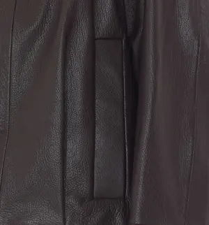 Sportmax Hooded Leather Jacket