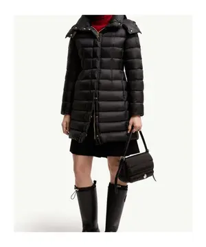 Moncler Hirmas Hooded Long Down Coat
