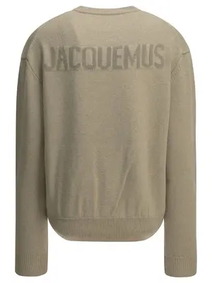 Jacquemus La Maille Moulin Crewneck Knitted Jumper - No