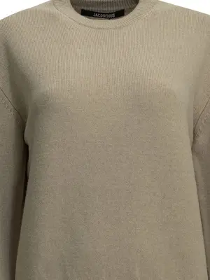 Jacquemus La Maille Moulin Crewneck Knitted Jumper - No