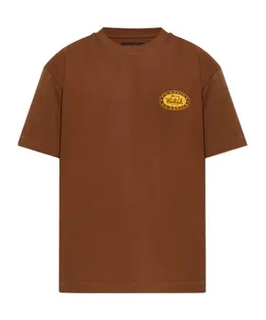 Woolrich Logo-print T-shirt - Brown