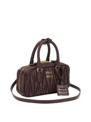 Miu Miu Mini Leather Tote Bag