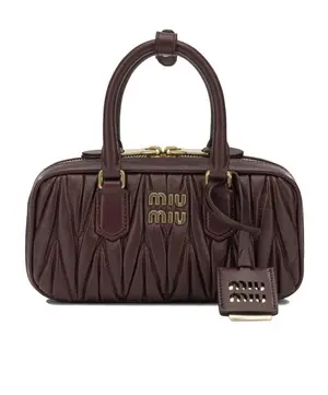 Miu Miu Mini Leather Tote Bag - No