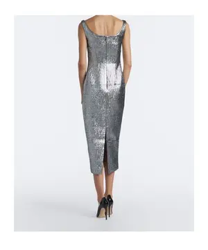 Roland Mouret Jacquard Corset Dress