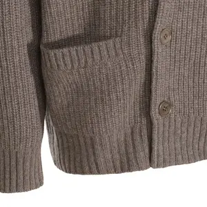 LISA YANG Ribbed Double-breasted Cardigan