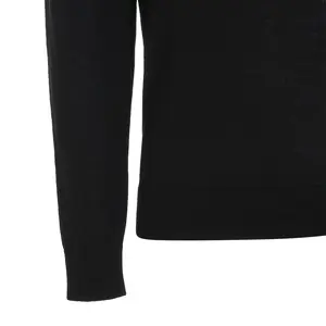 LISA YANG Fine Knit Polo Sweater